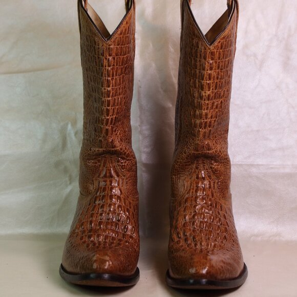 Botas Roy | Shoes | Botas Roy Cowboy Boots Crocodilianpattern Leather ...